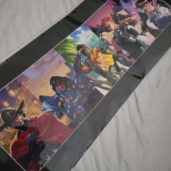 Blizzard | Art | Overwatch New Blood Comic Cover Collection Art Poster ...